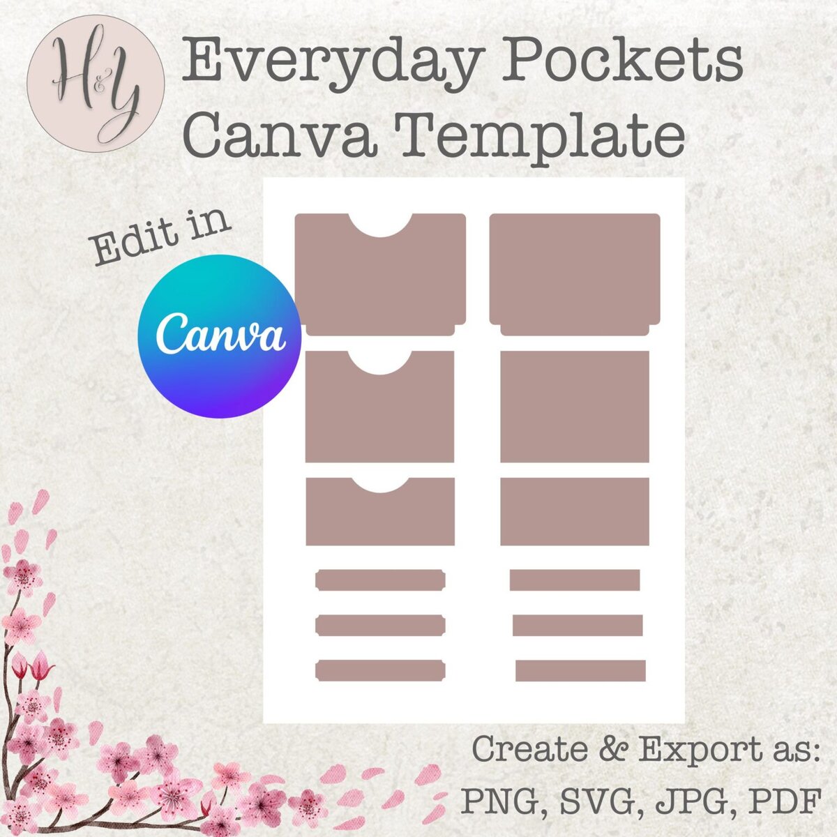 Free Junk Journal Planner Sheets - Hither and Yon Studio