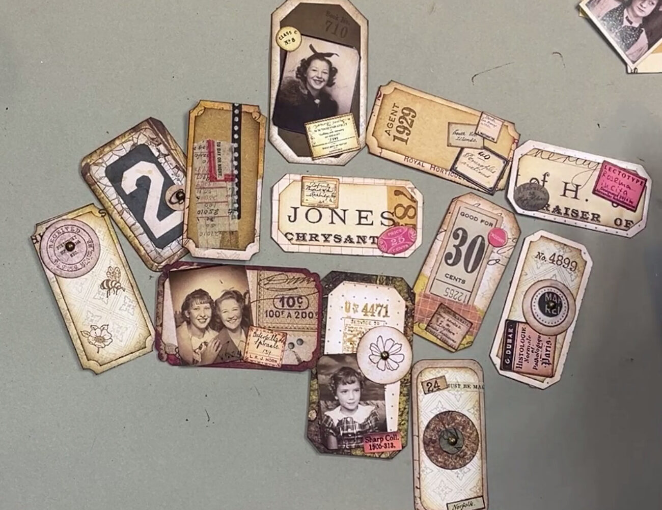 Mass Making DIY Ephemera - Ticket Style Tucks - Hither and Yon Studio